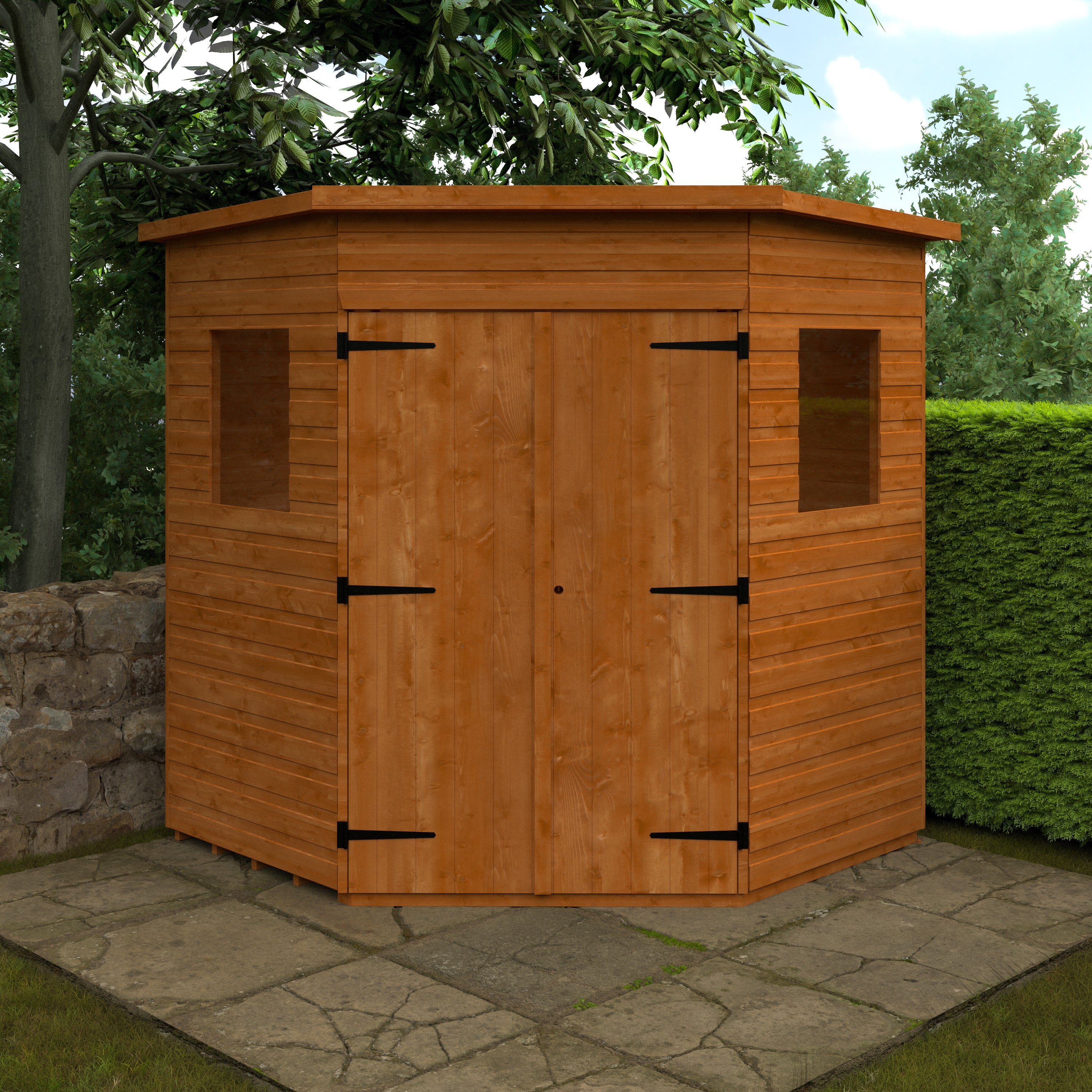 Corner Shed – UKgardenelegance